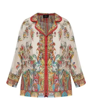 Etro Collared Long-sleeved Shirt - Multiple Colors