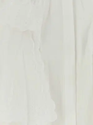 Isabel Marant Étoile Kelmon" Embroidered Ruffle Blouse