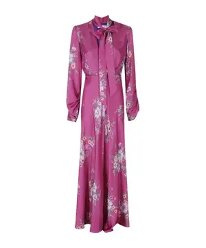 Raquel Diniz Long-sleeved Dress - Fuchsia