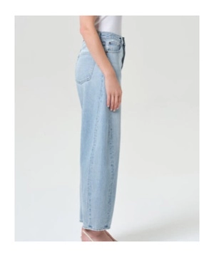 AGOLDE Barrel Leg Faded Wash Jeans