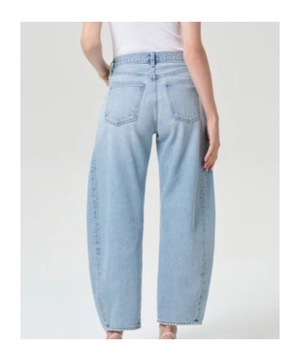 AGOLDE Barrel Leg Faded Wash Jeans
