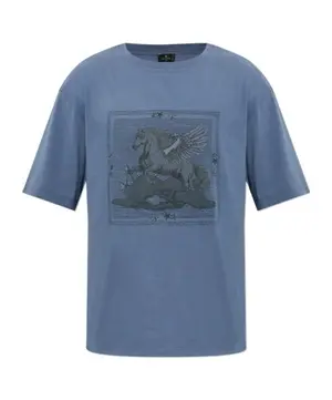 Etro Short-sleeved T-shirt - Blue