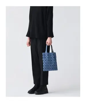 Issey Miyake Prism Denim Tote Bag - Blue