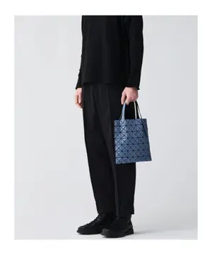 Issey Miyake Prism Denim Tote Bag - Blue