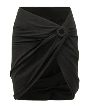 Isabel Marant Étoile Pleated Midi Skirt - Black