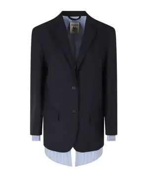 SEMICOUTURE Long-sleeve Suit Jacket