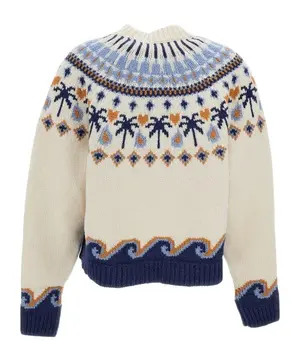 Alanui Pattern-jacquard Knitted Jumper