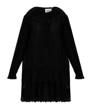 Isabel Marant Étoile Long Sleeve Dress - Black