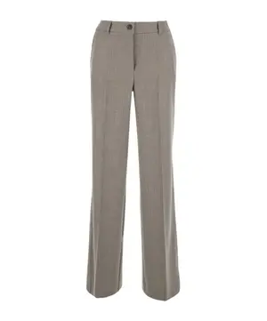 P.a.r.o.s.h Straight-leg Casual Trousers - Beige