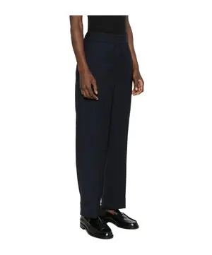 Peserico Pressed-crease Cuffed-hem Tailored Trousers