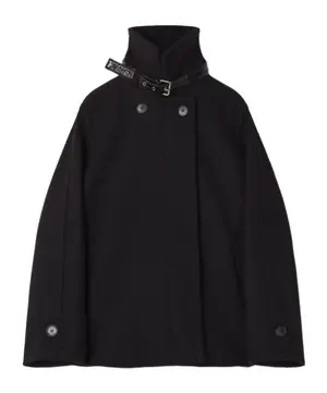 LANVIN Long-sleeve Casual Jacket - Black