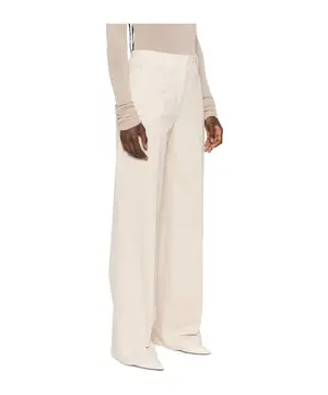 Peserico Concealed-fastening Wide-leg Trousers