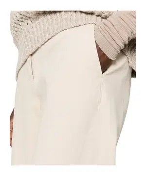 Peserico Concealed-fastening Wide-leg Trousers