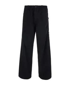 C.P. COMPANY Cargo Casual Trousers - Black