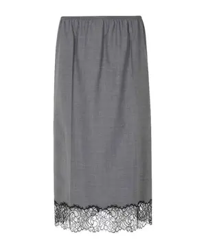 SEMICOUTURE Elastic-waist Skirt
