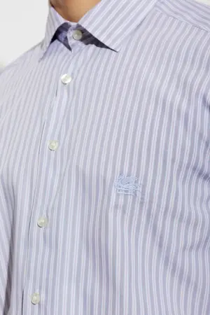 Etro Striped Cotton Shirt
