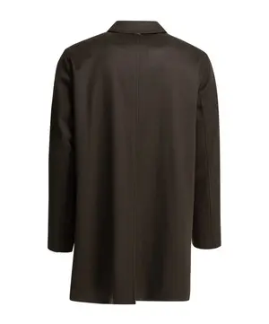 Herno Single-breasted Cashmere Coat