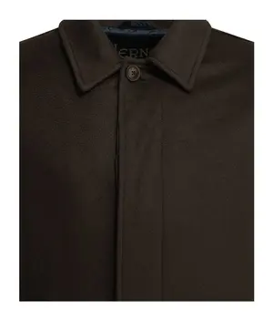 Herno Single-breasted Cashmere Coat