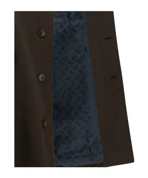 Herno Single-breasted Cashmere Coat