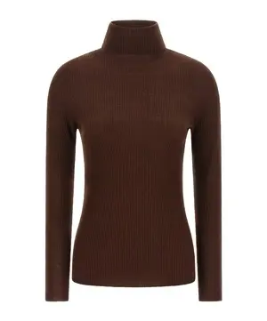 Fabiana Filippi Ribbed Turtleneck Knitted Sweater
