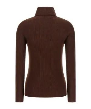 Fabiana Filippi Ribbed Turtleneck Knitted Sweater