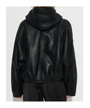 Isabel Marant Étoile Hooded Leather Jacket