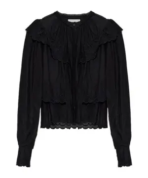 Isabel Marant Étoile Long Sleeve Shirt - Black