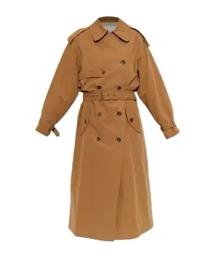 Isabel Marant Étoile Double-breasted Trench Coat - Camel