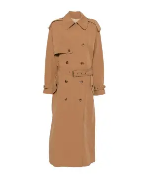 Isabel Marant Étoile Violette Double-breasted Trench Coat - Camel