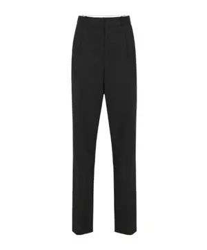 Elisabetta Franchi High-waisted Pressed-crease Trousers