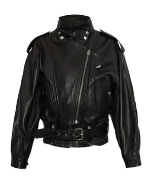 Isabel Marant Étoile Farza Biker Jacket - Black