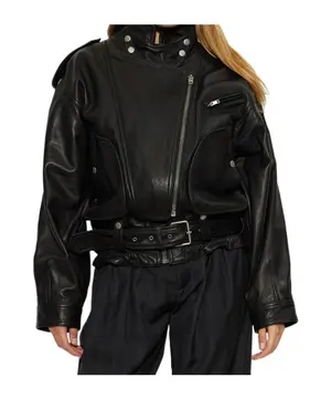 Isabel Marant Étoile Farza Biker Jacket - Black