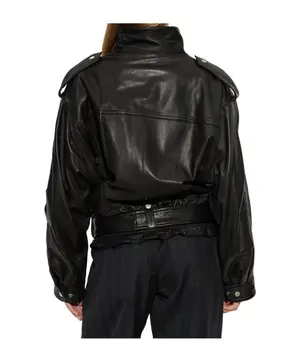 Isabel Marant Étoile Farza Biker Jacket - Black