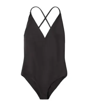 Brunello Cucinelli Monili-detail Swimsuit - Black