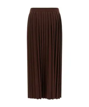 Fabiana Filippi Knitted Pleated Skirt