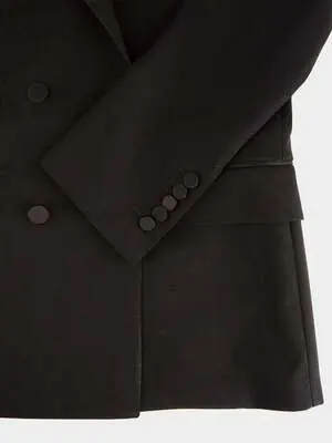 TOM FORD Double-breasted Blazer With Satin Peak Lapels