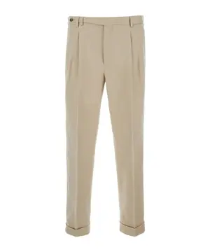 PT TORINO Two Pleat Tailored Trousers