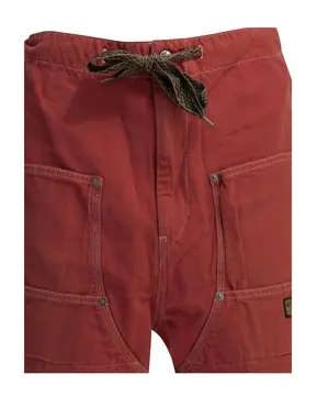 Kapital Drawstring Elastic-waist Shorts