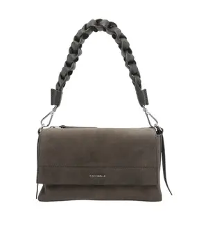 COCCINELLE Flap Shoulder Bag - Black