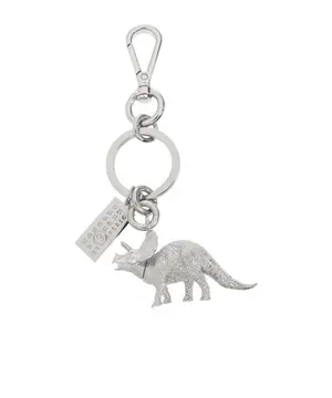 MAISON MARGIELA Dinosaur Charm Keyring - Gray