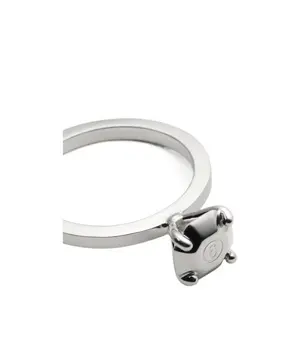MAISON MARGIELA Polished Palladium Clip Keyring