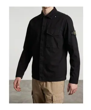 Stone Island Badge Logo' Overshirt