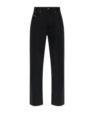 DIESEL® Belt-loop Jeans With Vertical Stripes
