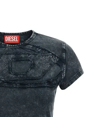 DIESEL® T-mely-cup Textured T-shirt