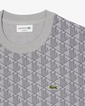 Lacoste Geometric Pattern T-shirt