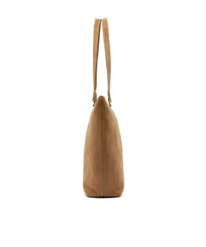 DIESEL® Suede Tote With Embossed Oval D Logo