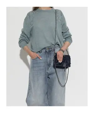 Zadig&Voltaire Swapy Cashmere Jumper With Patterned Embellishments