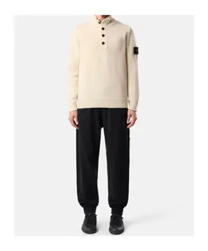 Stone Island Logo Patch Long-sleeve Sweater