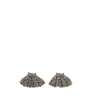 Brunello Cucinelli Sterling Silver Earrings - Gray