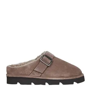 Brunello Cucinelli Round Toe Buckled Mules